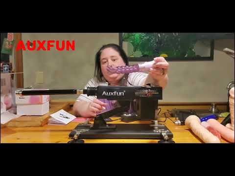 AUXFUN Sex Machine w/ Strong Suction Cups, Application, Remote Control ...