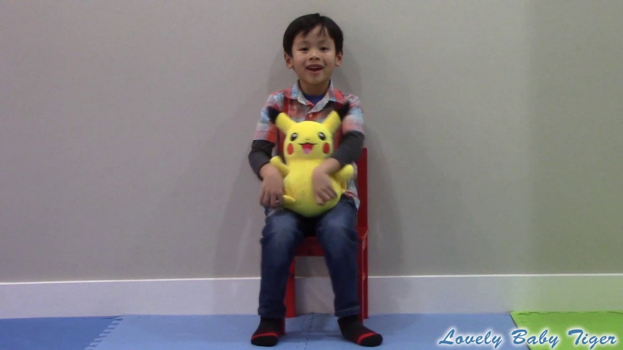 Show and Tell - My favorite Pokemon stuffy - Pikachu - YouTube
