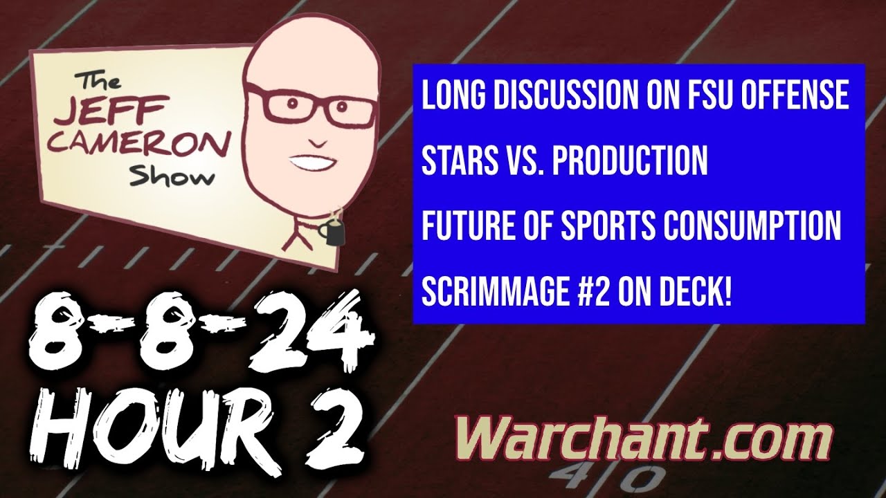 Jeff Cameron Show | FSU Football OFFENSE DEEP DIVE | College Football ...