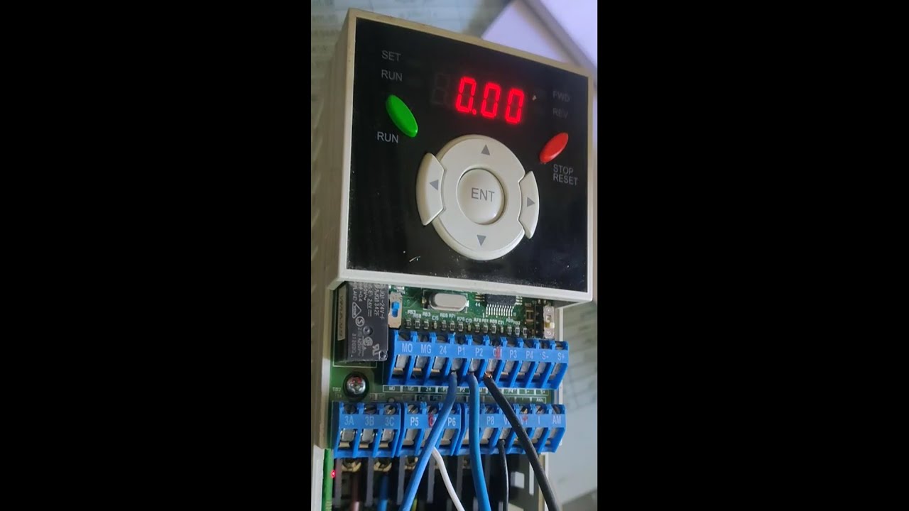 برمجة الانفرتر LS-IG5A للعمل Remote Control - YouTube