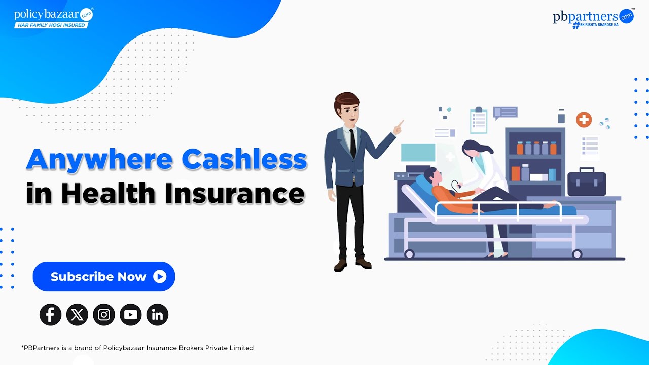 Anywhere Cashless option in Health Insurance - YouTube
