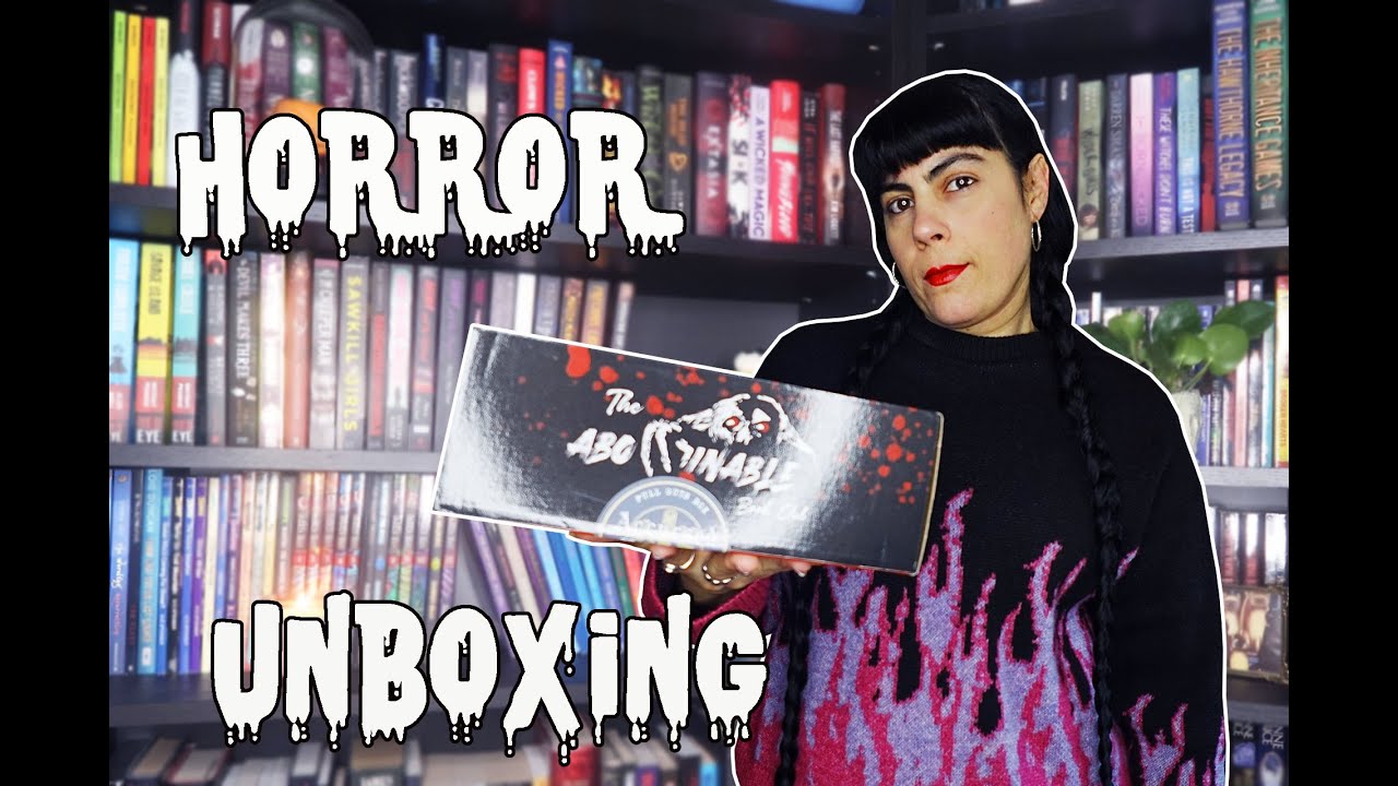 UNBOXING | THE ABOMINABLE BOOK CLUB OCTOBER - YouTube