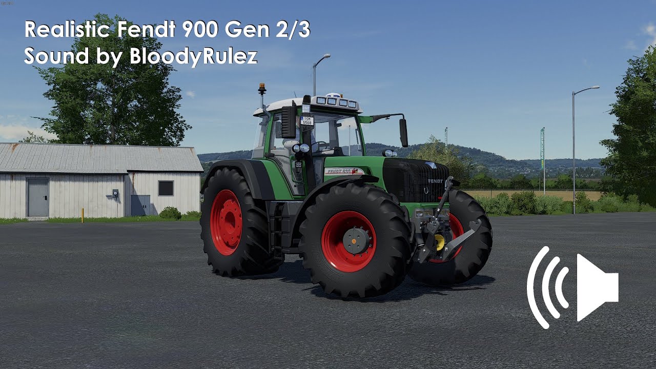 FS22 - Realistic Fendt 900 Gen 2/3 Sound by BloodyRulez | Farming ...