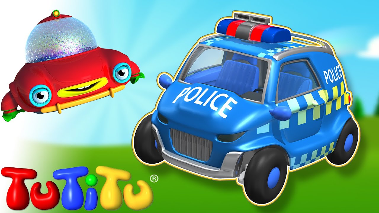 🎁TuTiTu Builds a Police Car 🤩Fun Toddler Learning with Easy Toy ...