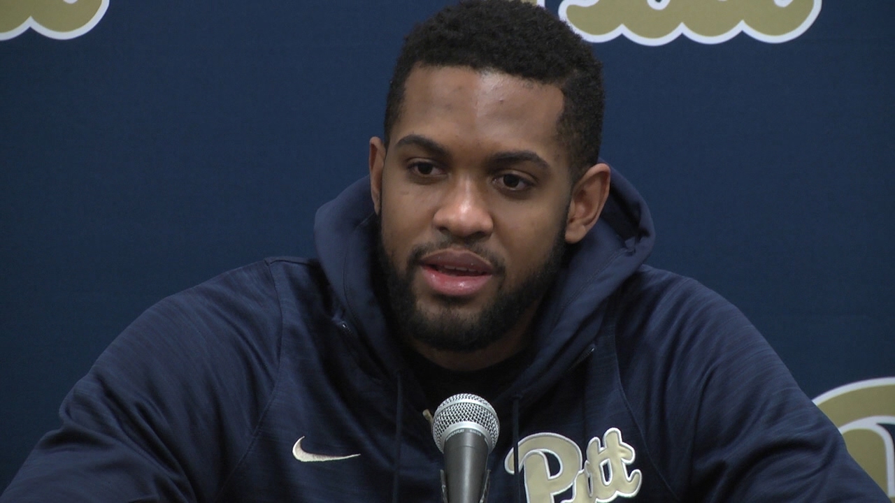 Men's Basketball | Sheldon Jeter Presser Before Syracuse Rematch - YouTube