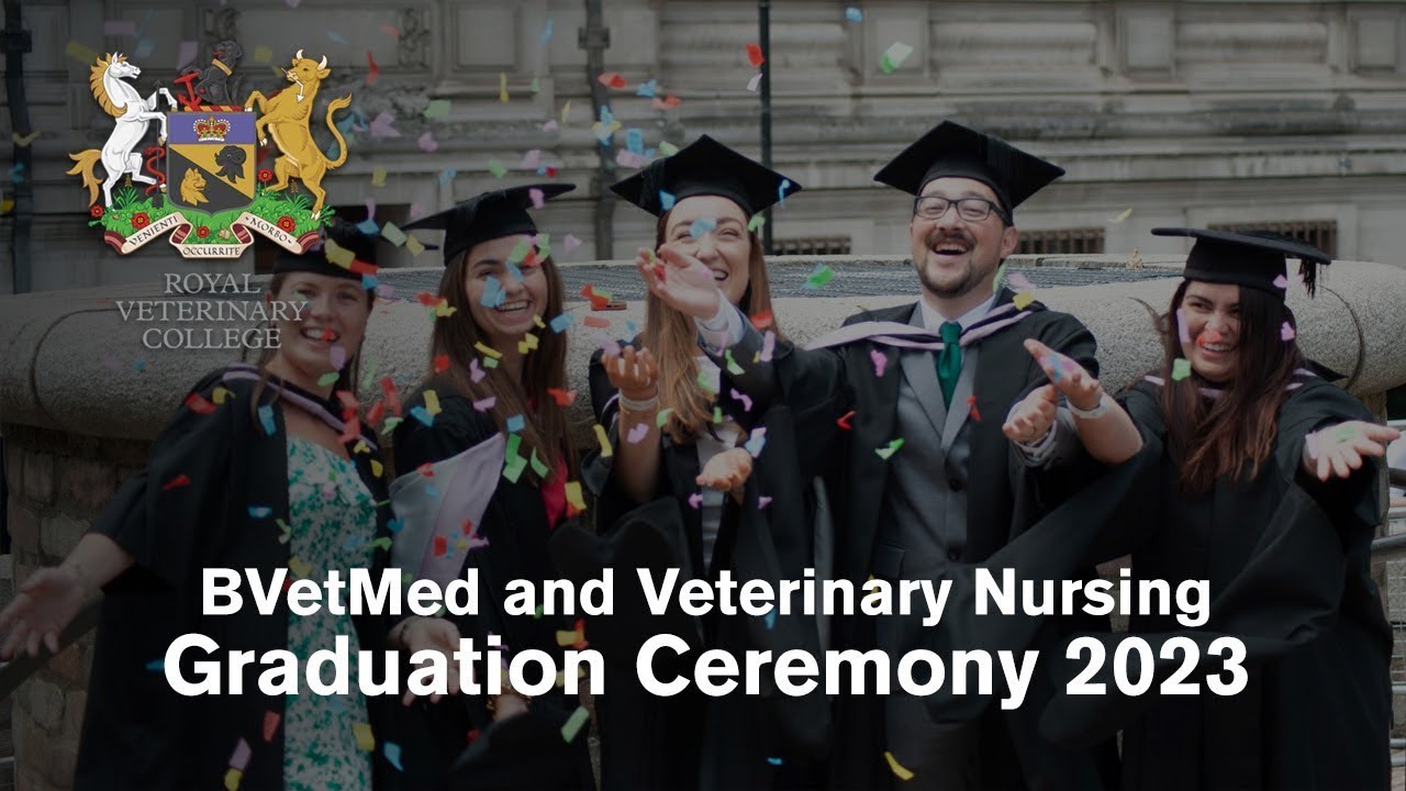 RVC BVetMed and Veterinary Nursing Graduation - Class of 2023 - YouTube