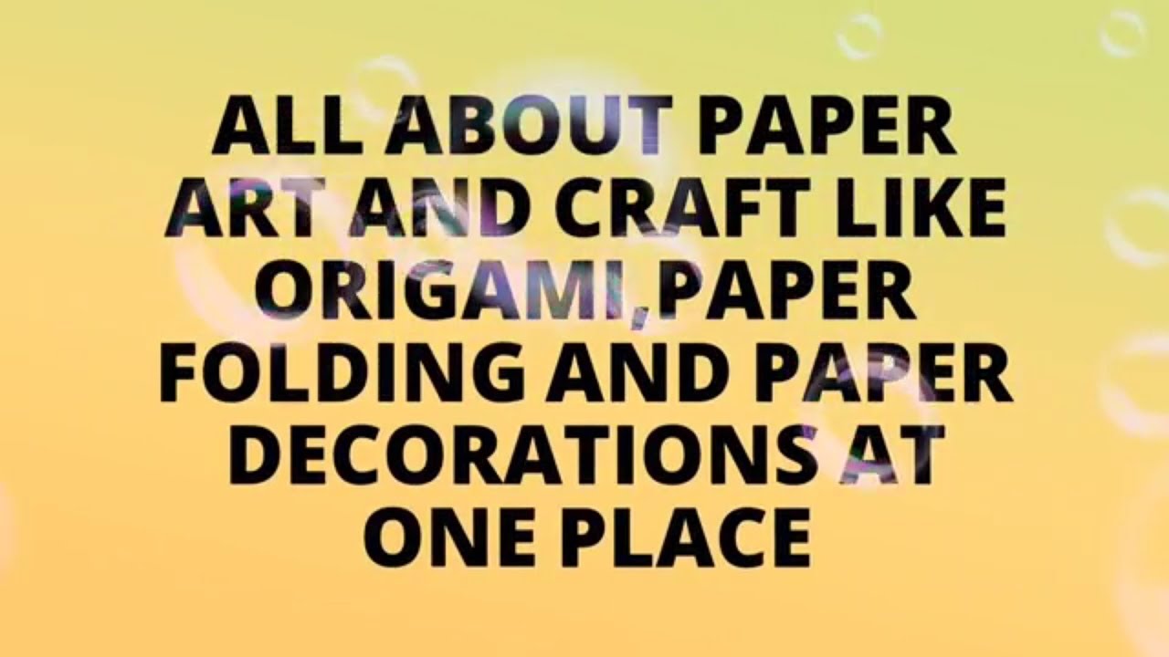 Paper Arena - Channel Introduction - YouTube