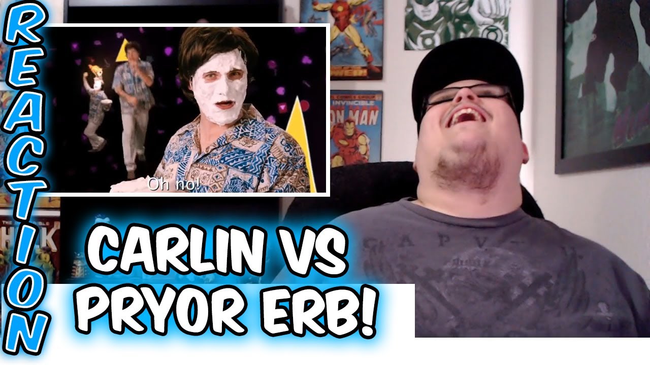 George Carlin vs Richard Pryor. Epic Rap Battles of History REACTION ...