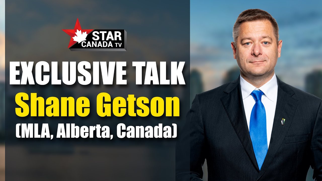 Exclusive Talk With Shane Getson MLA Alberta, Canada | Star Canada Tv ...