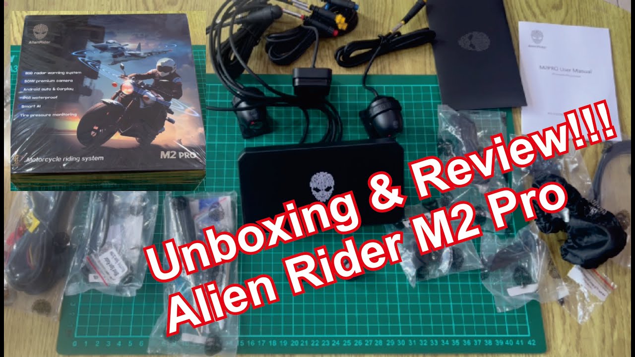 Unboxing, Review & Hasil Rekam Dashcam Motor Alien Rider M2 Pro Apple ...