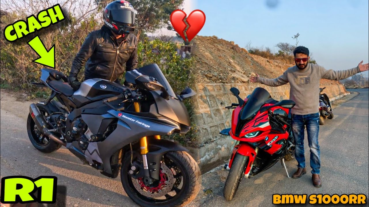 Live CRash Yamaha R1😭 - YouTube