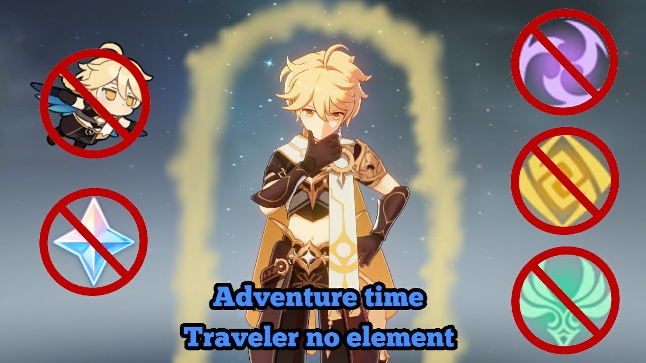 Traveler no element adventure - Genshin impact - YouTube