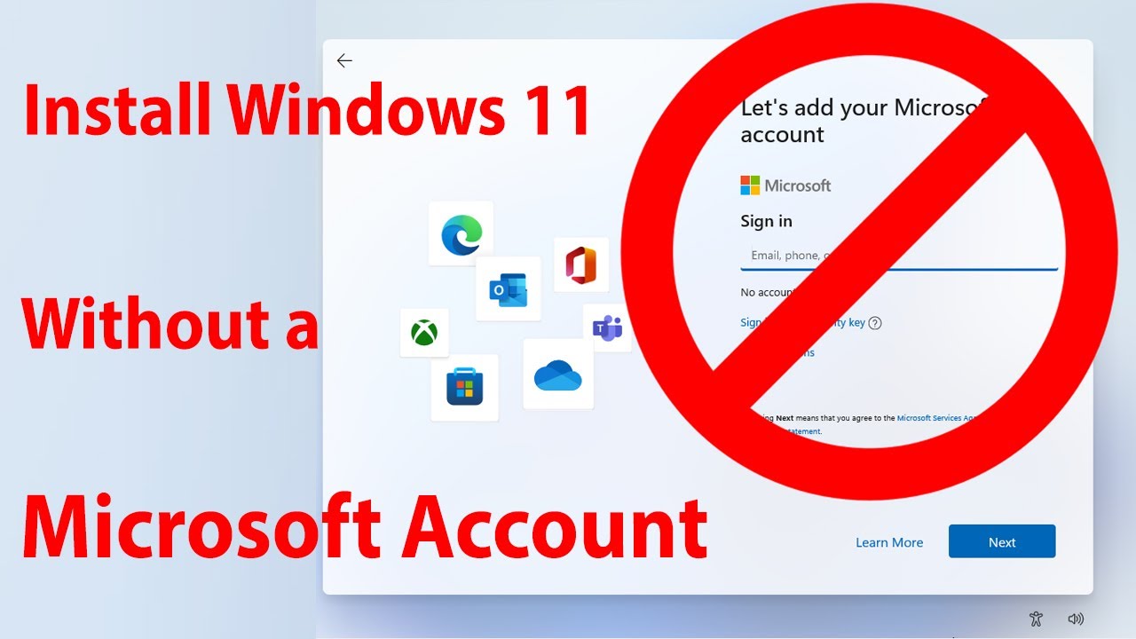 How To Install Windows 11 Without A Microsoft Account 🪟 Youtube