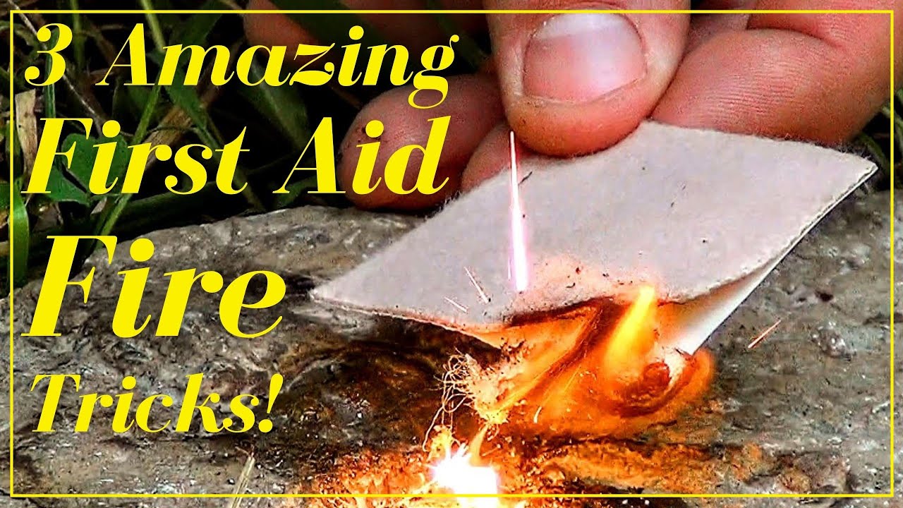 Three Amazing First Aid Fire Tricks! - YouTube