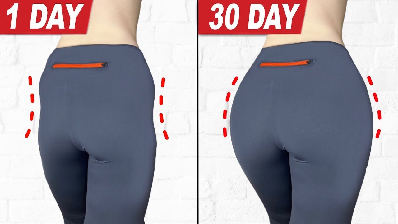 How To Get Rid Of Hip Dips In 30 Days (DO AT HOME)🍑🏠 - YouTube