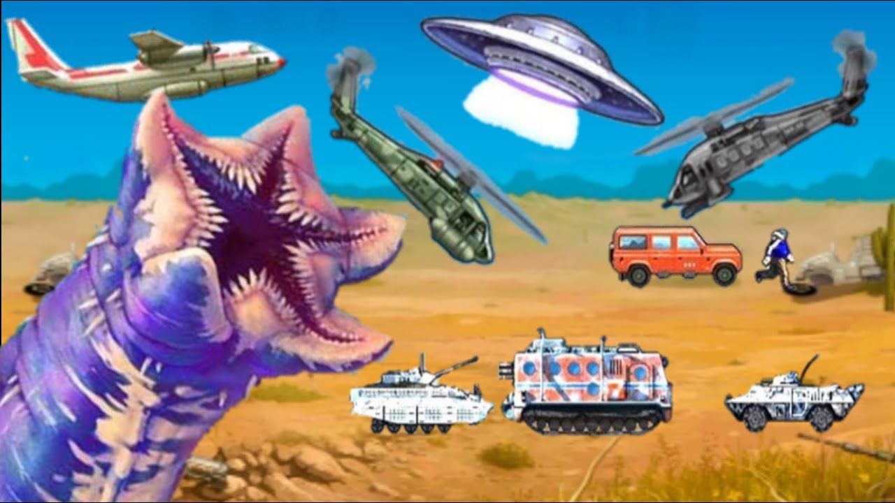 Death Worm ☠️☠️ Unlock Leech Worm Death gameplay 4 with HSG ANDROID ISO - YouTube