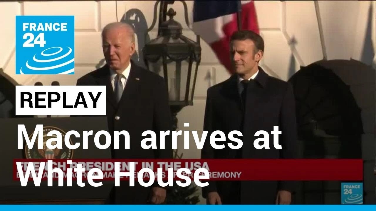 REPLAY: Macron arrives at White House for state visit • FRANCE 24 ...