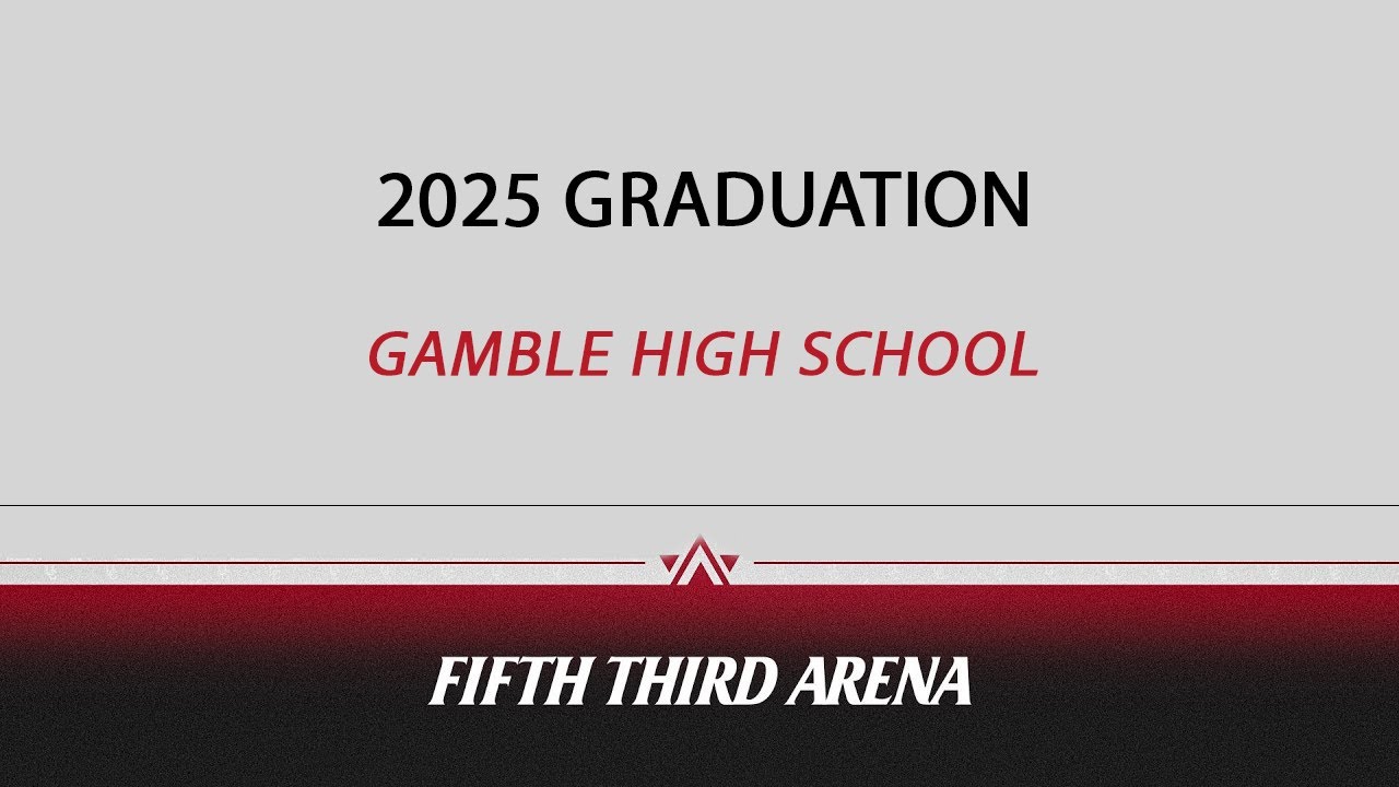 Gamble High School Graduation - YouTube