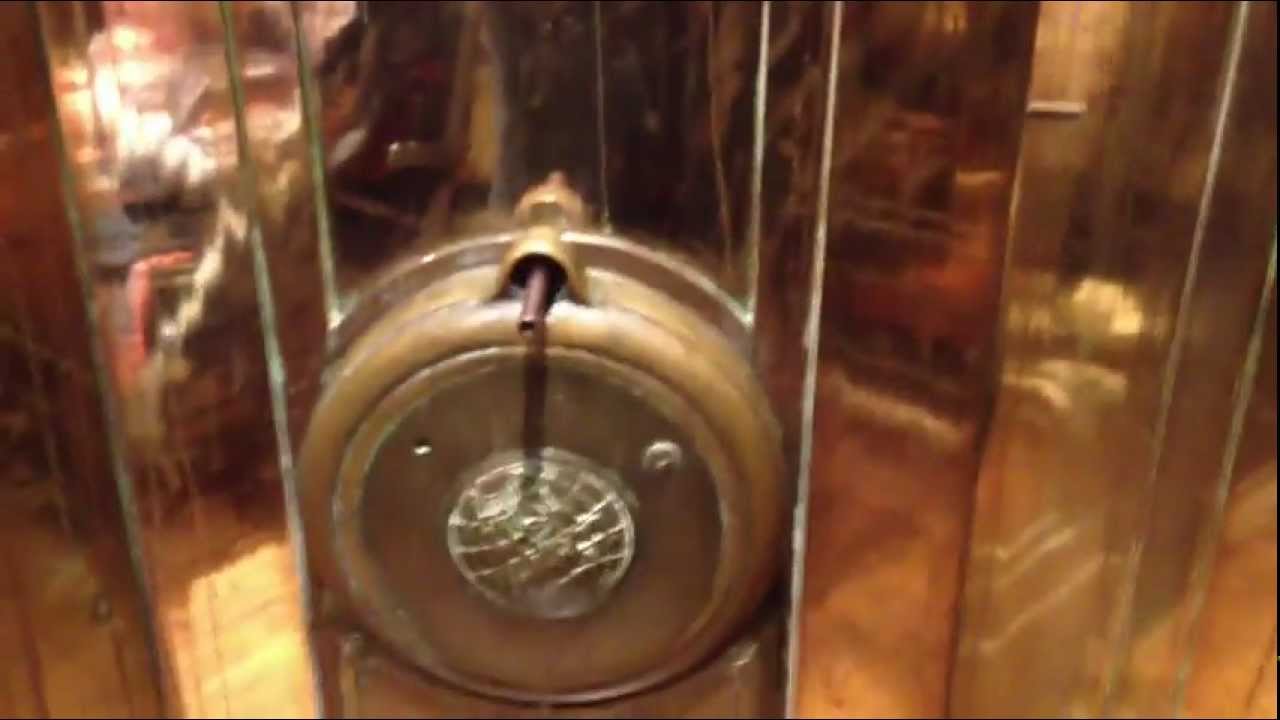 Modernised Vintage Waygood Otis Lift in the Blackpool Tower Building ...