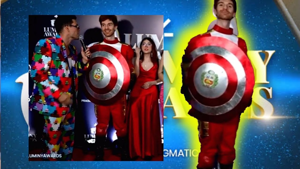 Shadoune666 CAPITAN PERU EN LOS LUMINY AWARDS - YouTube