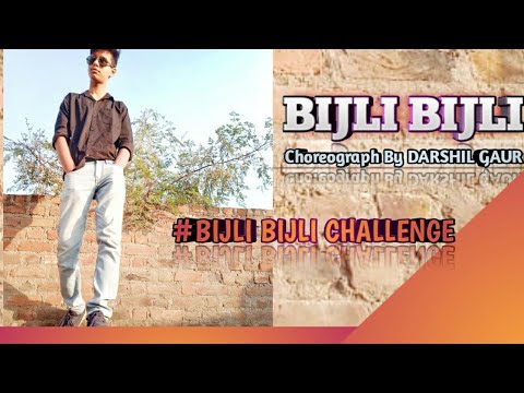 Bijli Bijli Song/Dance Cover/Harry Sandhu/Dance Video/Darshil Gaur ...