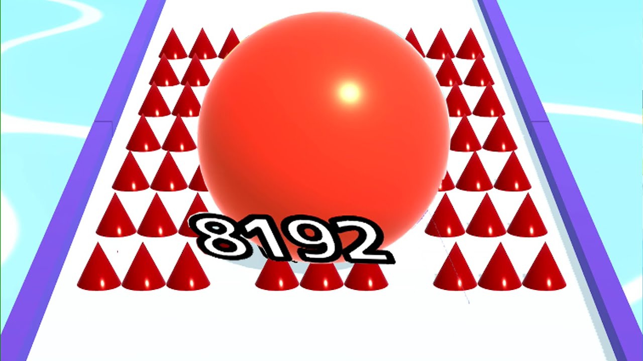Ball Run 2048 - All Levels Gameplay Android, iOS ( Levels 3220 ) - YouTube