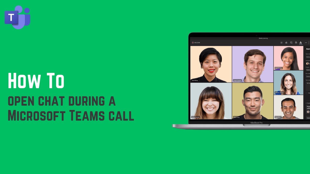 How to open chat during a Microsoft Teams call (Short Guide) - YouTube