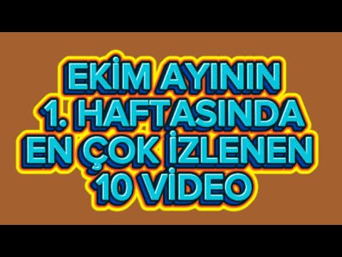 MOST WATCHED VIDEOS OF OCTOBER prt:1