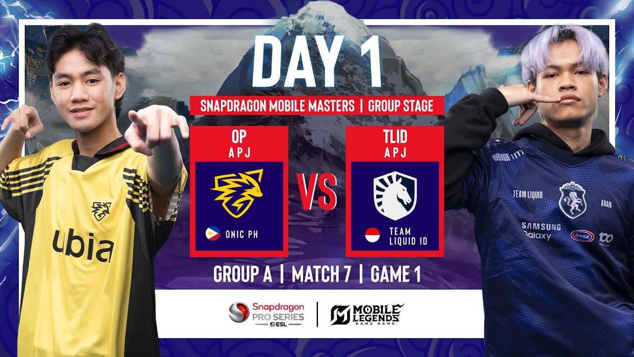 OP VS TLID | SPS Mobile Masters Group Stage | MLBB | Day 1 | Group A ...