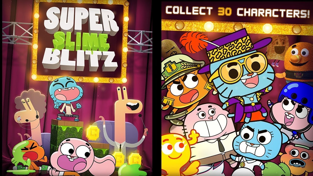 The Amazing World of Gumball | GAME WALKTHROUGH | Super Slime Blitz ...