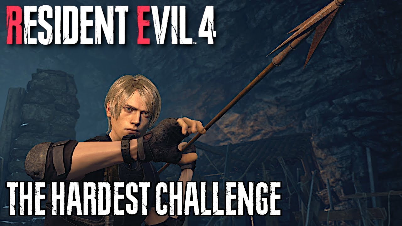 The HARDEST CHALLENGE in RESIDENT EVIL 4 REMAKE - YouTube