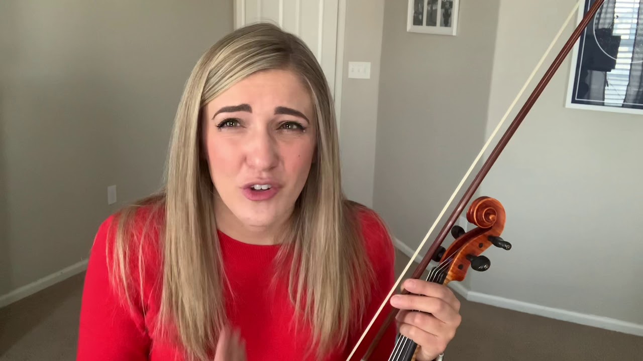 Beginning Orchestra Instruction 10/26 - YouTube