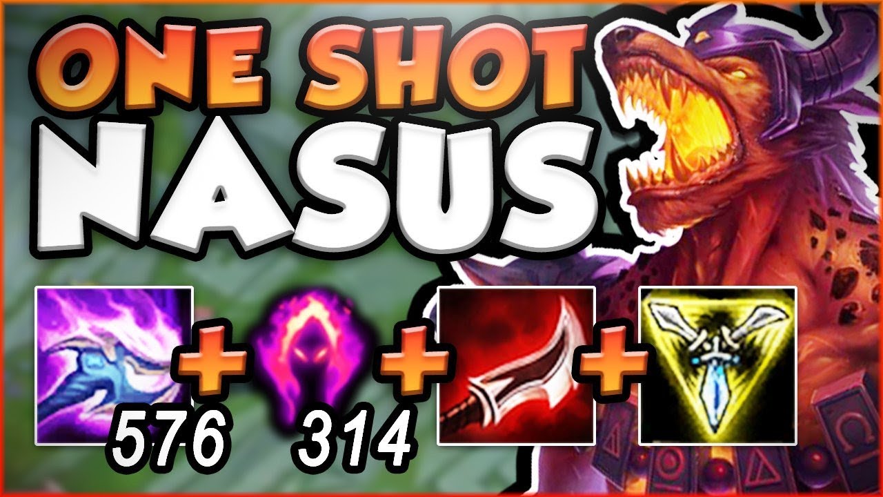 ONE Q = ONE KILL?? WTF DARK HARVEST NASUS IS SO STUPID! NASUS SEASON 8 ...