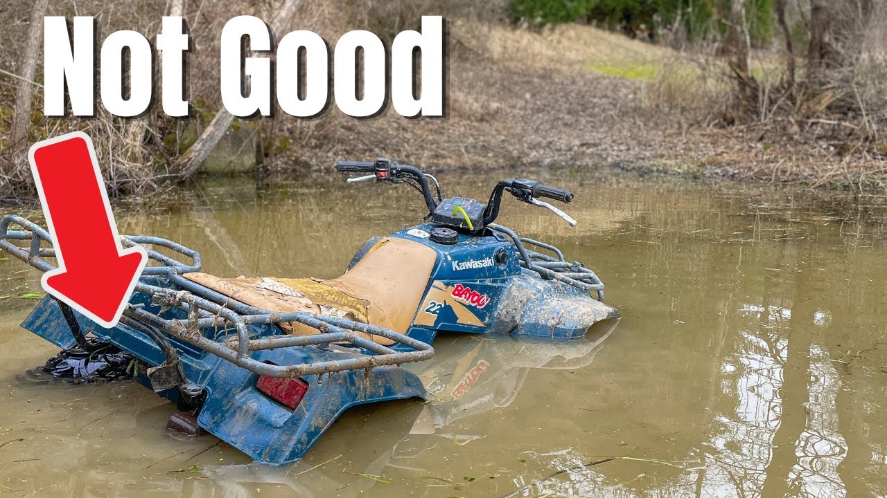 Rescuing My Sunk Quad (I Destroyed It Again) - YouTube
