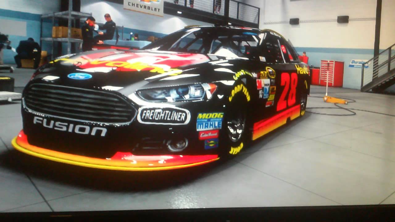 Texaco #28 car NASCAR '15 - YouTube