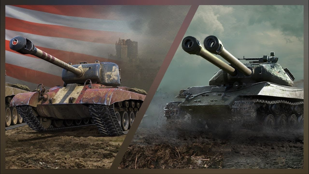 Obj. 703 (II) & T26E5 P - Platoon WOT - YouTube