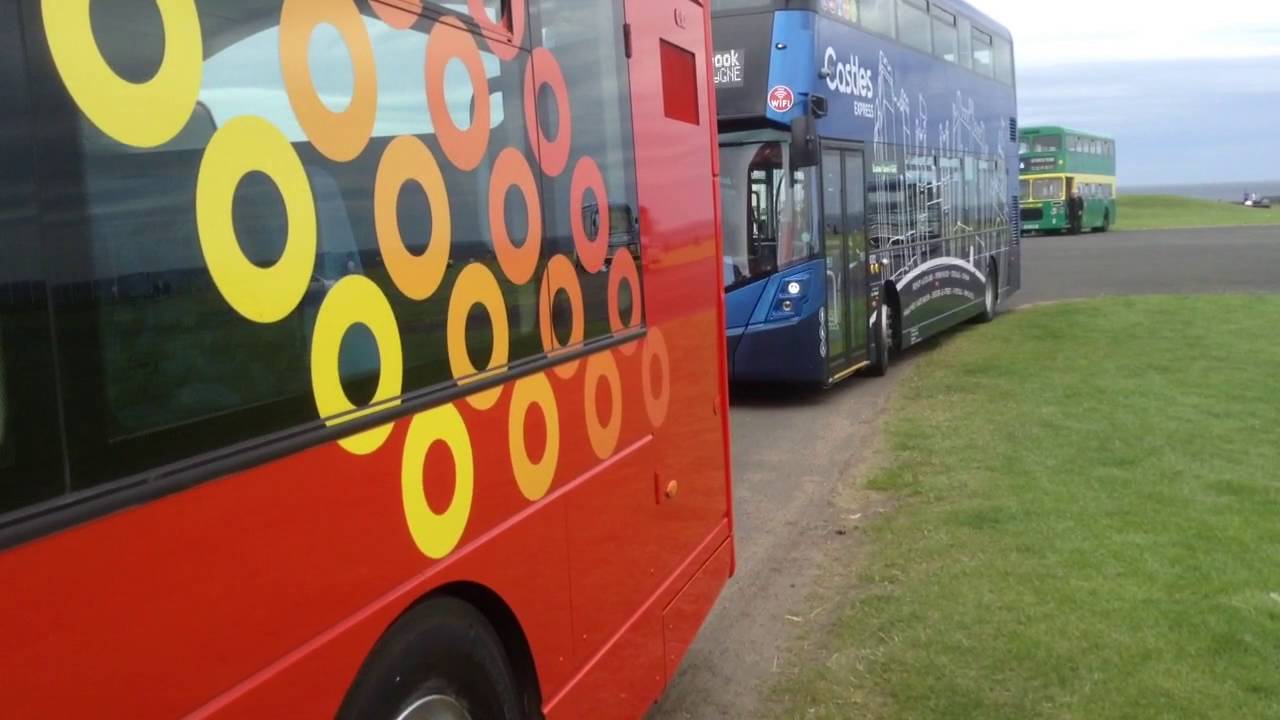 GOing home selected go north east leave whitley bay bus rally 2016 ...