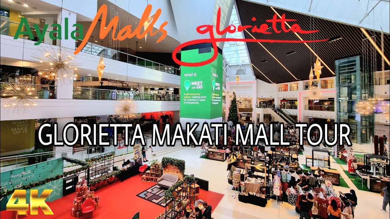 GLORIETTA MALL MAKATI TOUR AYALA MALLS - YouTube