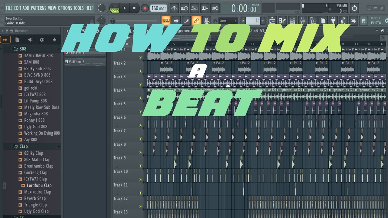 How To Mix A Beat - YouTube