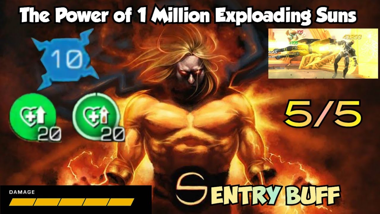 The Power of Million Suns 🌞 ☀️ - Sentry Buff | Damage 5/5 Survivability 5/5 - YouTube