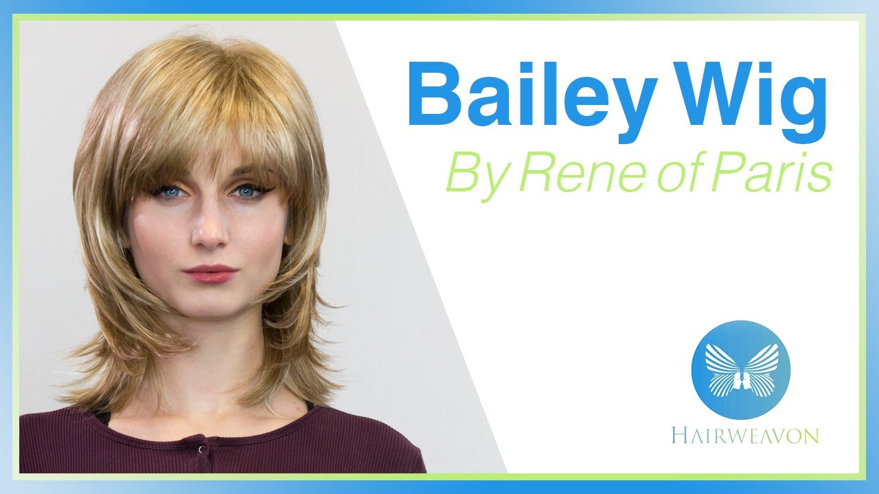 Bailey Wig by Rene of Paris | Synthetic Wig with Fringe | Colour Creamy ...