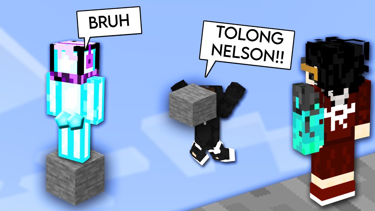 AKU DITANTANG @Mefelz DI MINECRAFT MAPNYA tapi aku setim sama @NightD24 ...