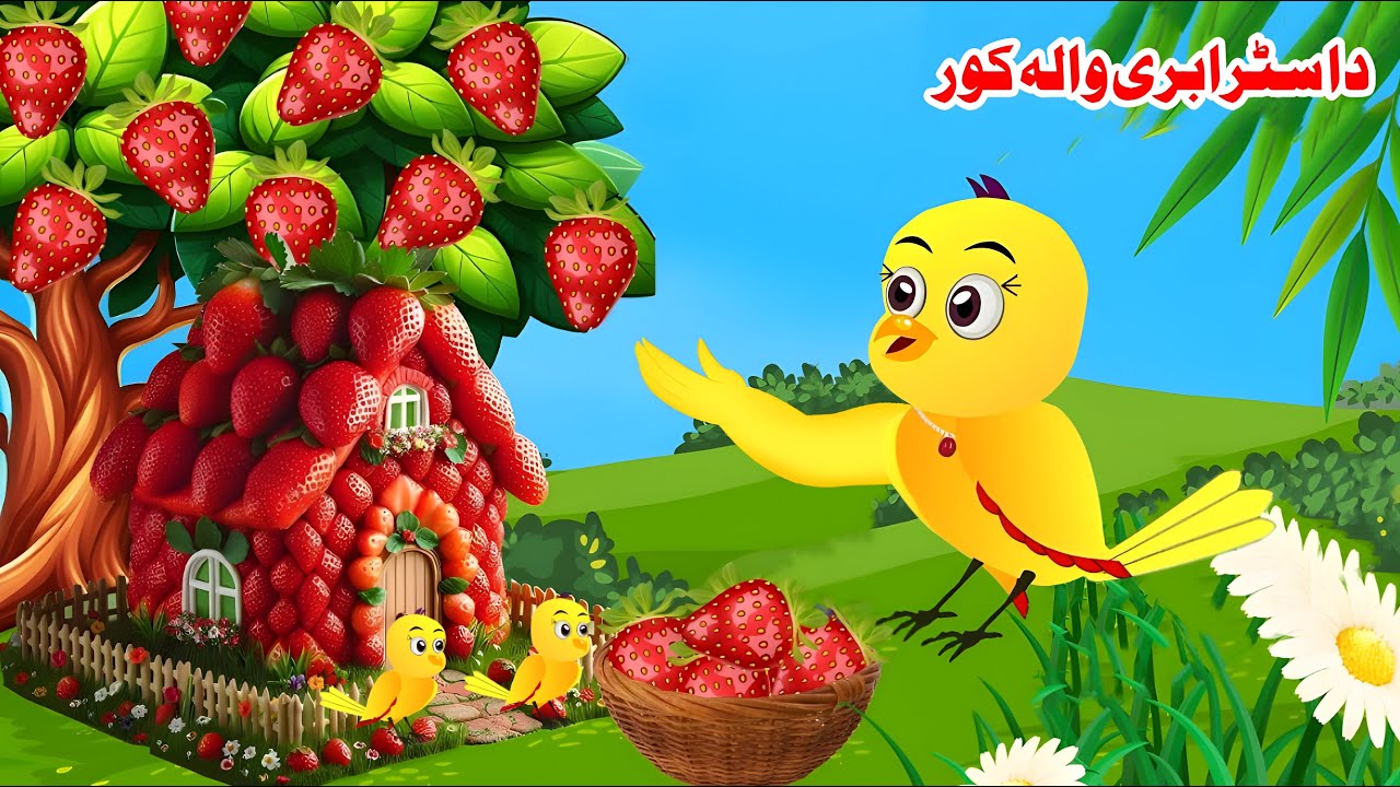 Da Strawberry Wala koor | pashto cartoon |PashtoMoral Story | Pashto ...