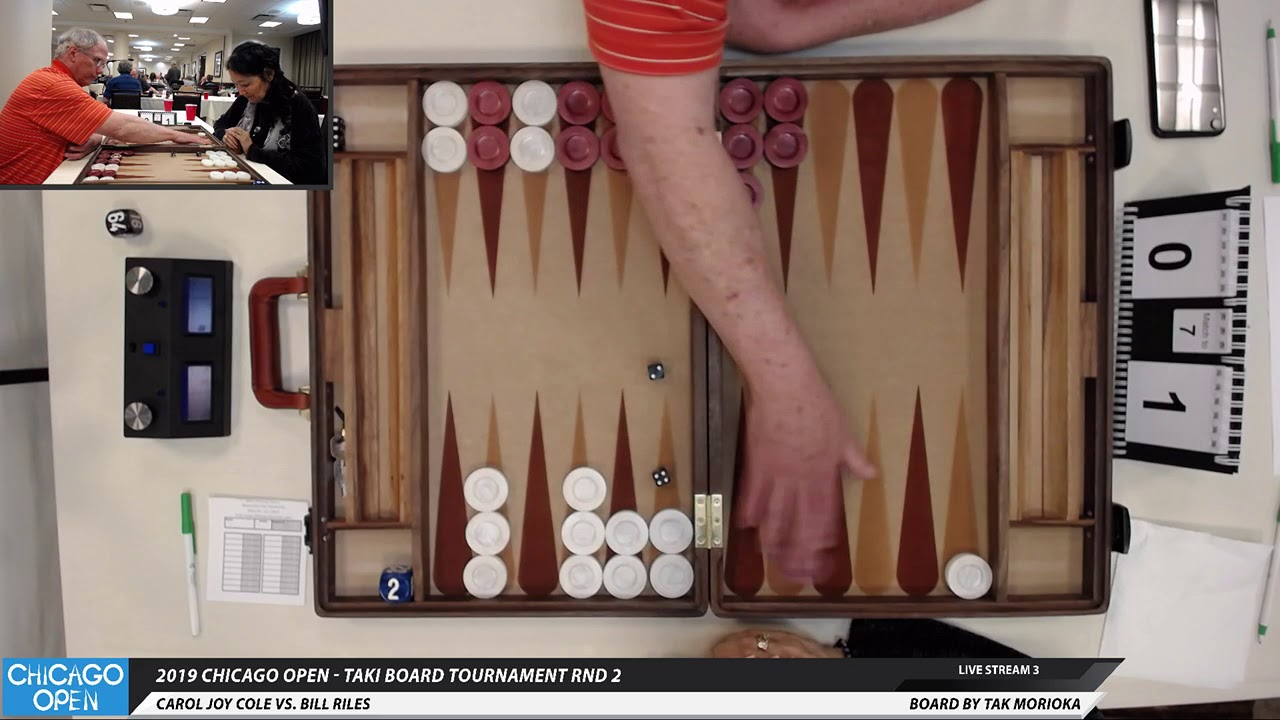2019 Chicago - Taki Board Tournament - Bill Riles vs. Carol Joy Cole ...