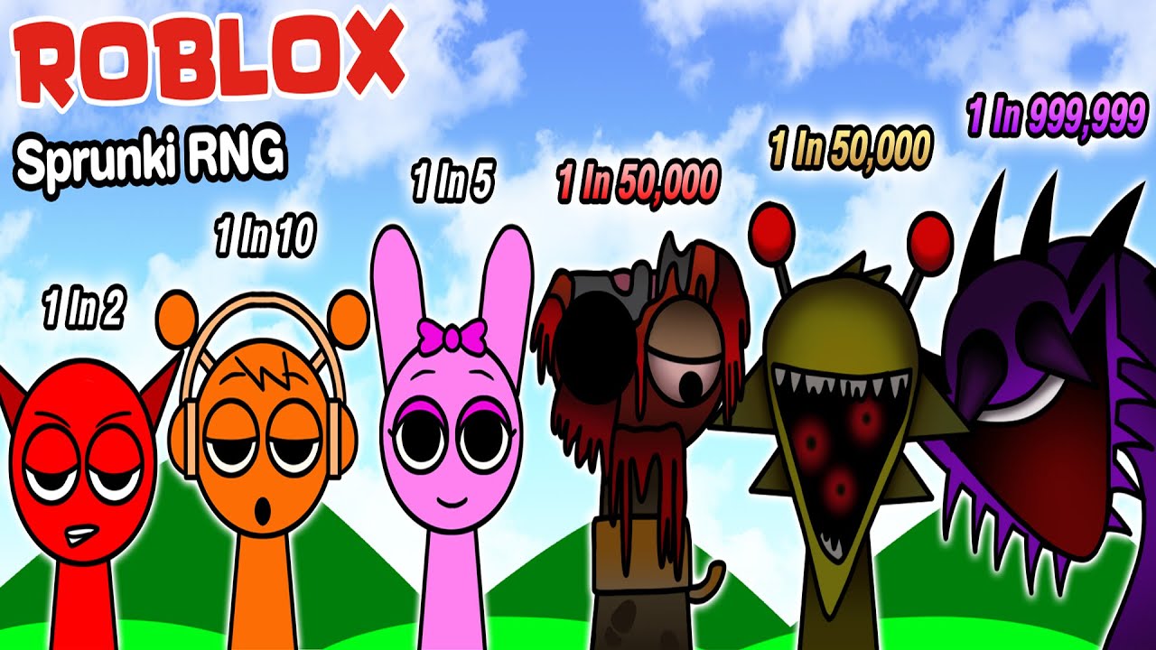 Roblox : Sprunki RNG 🎵 สุ่มตัว Sprunki เวอร์ชั่นสยองขวัญสุดหายากแบบ RNG ...