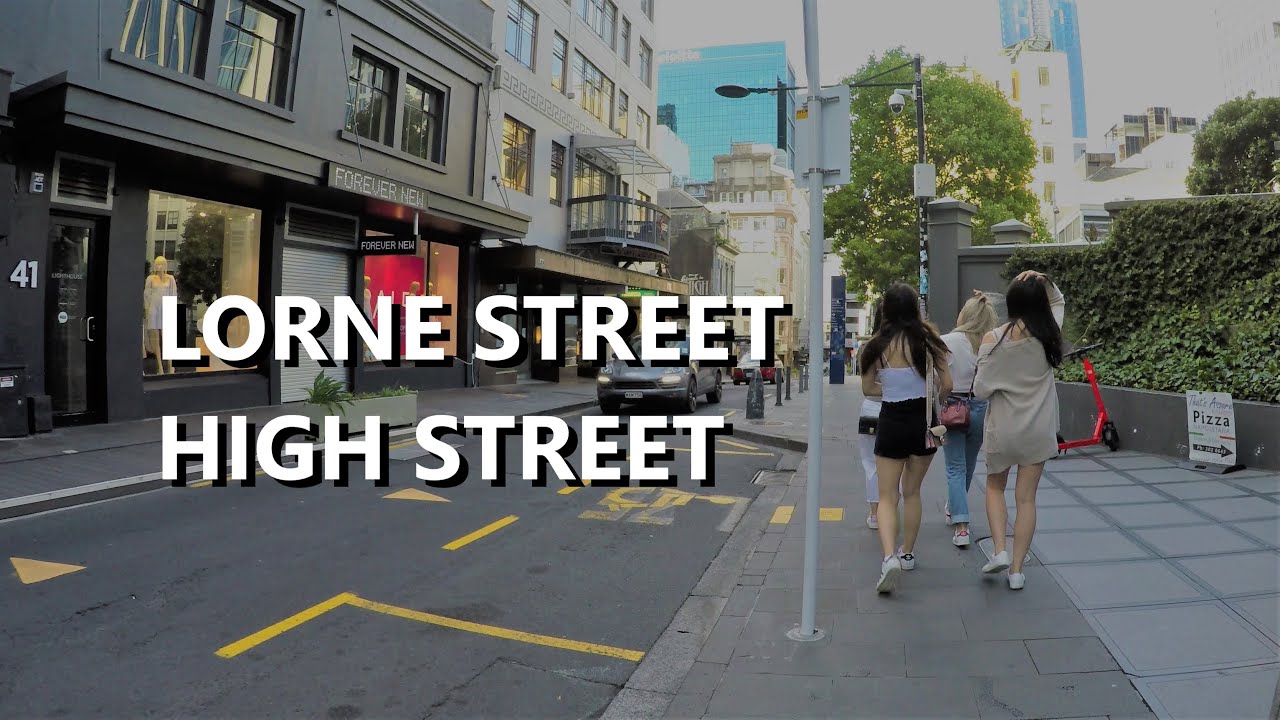 4k Lorne Street | High Street | chancery square | GongCha| Duncan Lane ...
