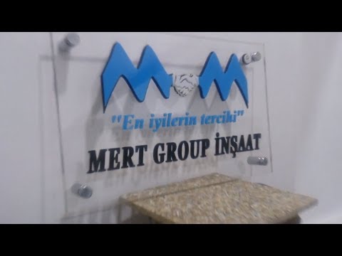 Kapı İsimliği | 8mm Şeffaf Pleksi Üzeri 3mm Pleksi Lazer Kesim Harf Uygulama | [Reklam]