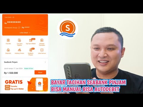 CARA BAYAR TAGIHAN SEABANK PINJAM - YouTube