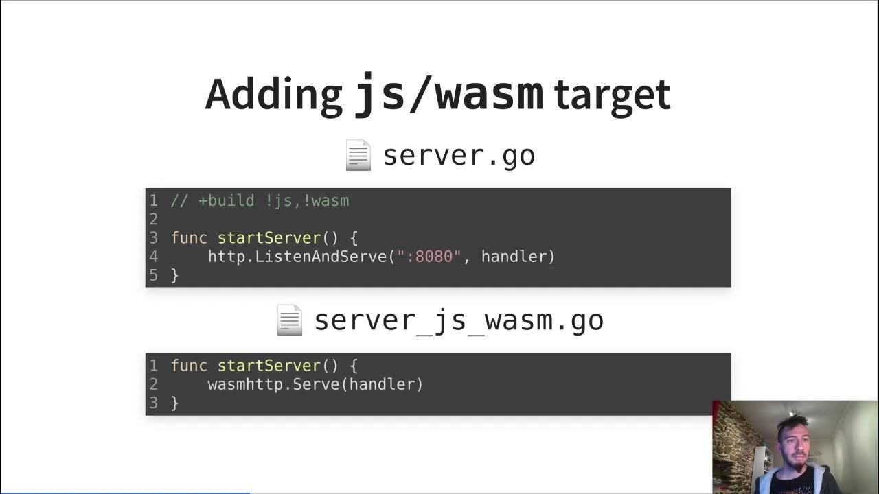 Deploy a Go HTTP server in your browser - YouTube