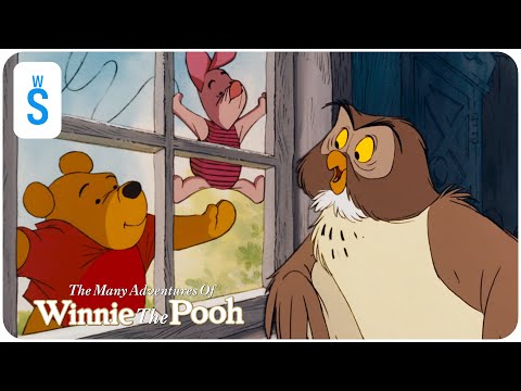 The Many Adventures of Winnie the Pooh (1977) | Scene: Piglet And Pooh Visit Owl